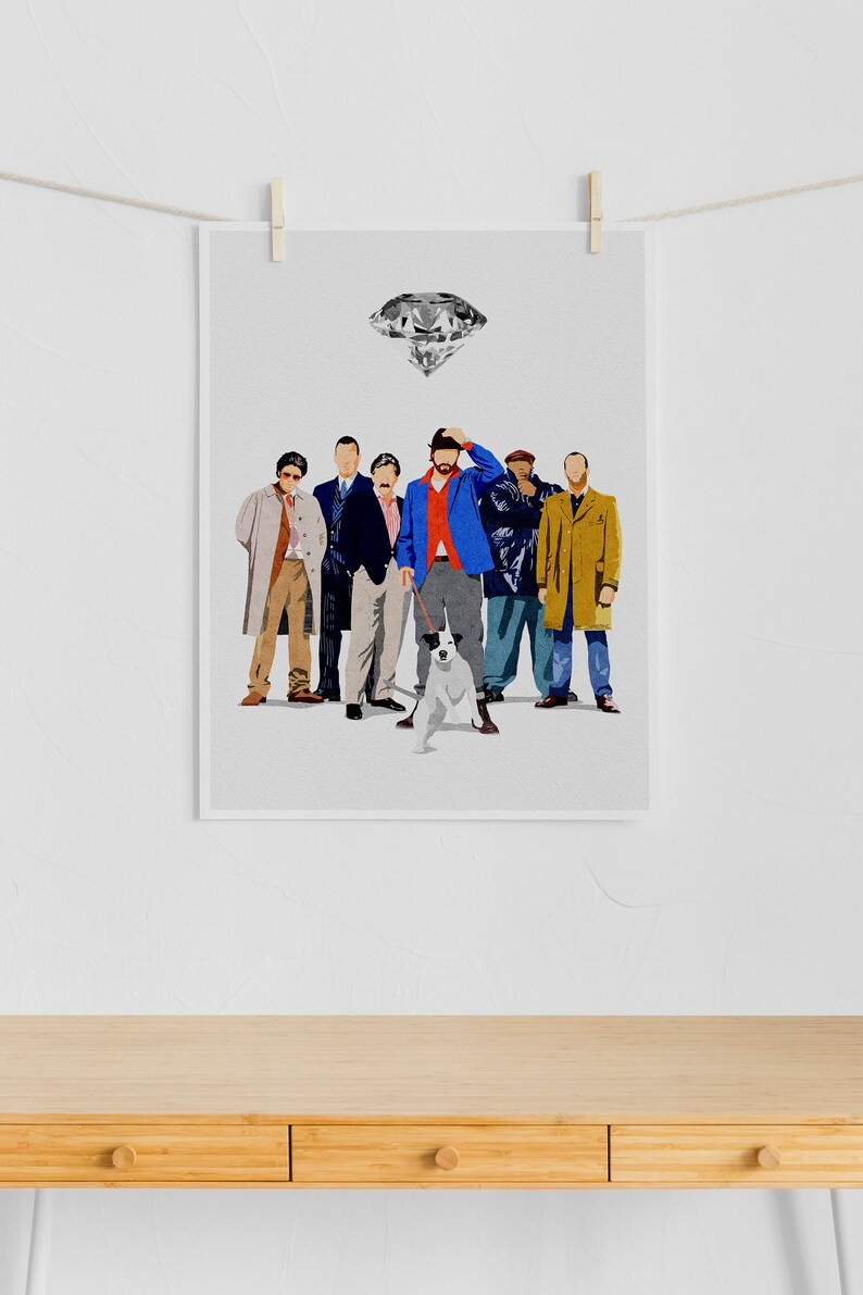 Snatch / Movie Poster / Digital Prints / Printable Wall Art / - Etsy