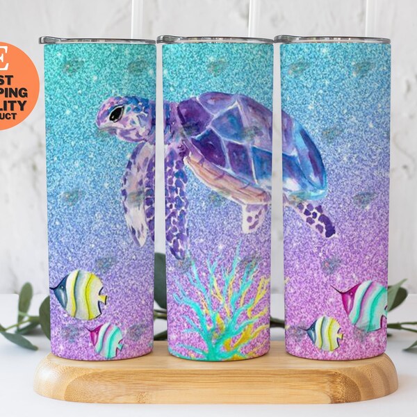 Glitter Turtle - Etsy