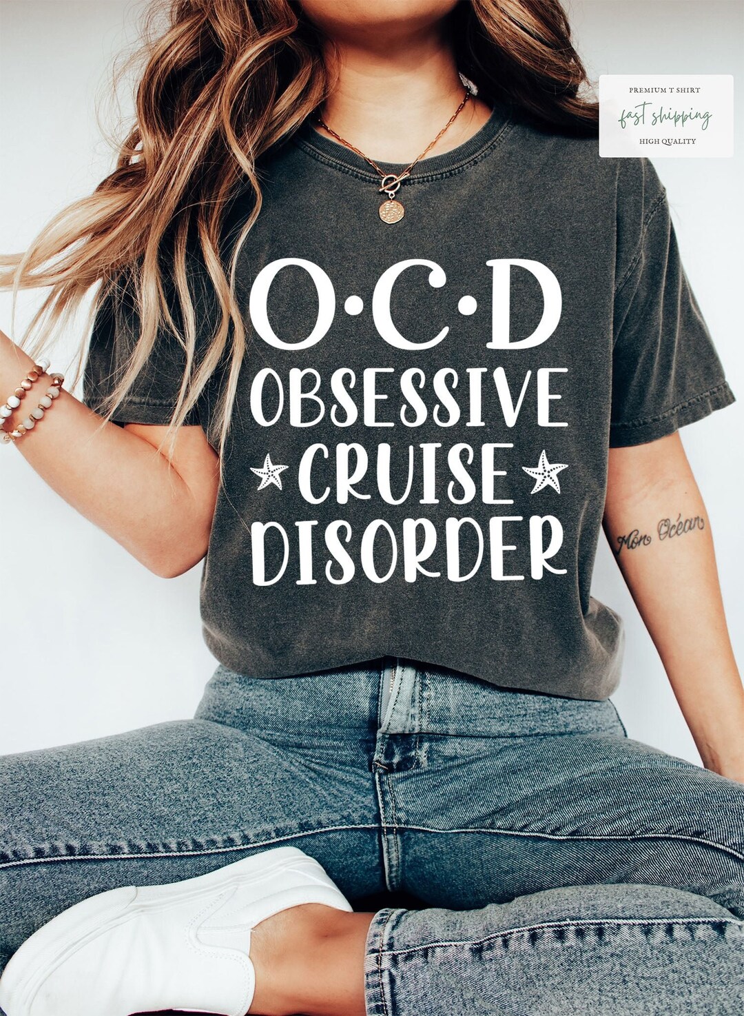 OCD Obsessive Cruise Disorder T-shirt for Cruise Lovers, Cruise Addict ...