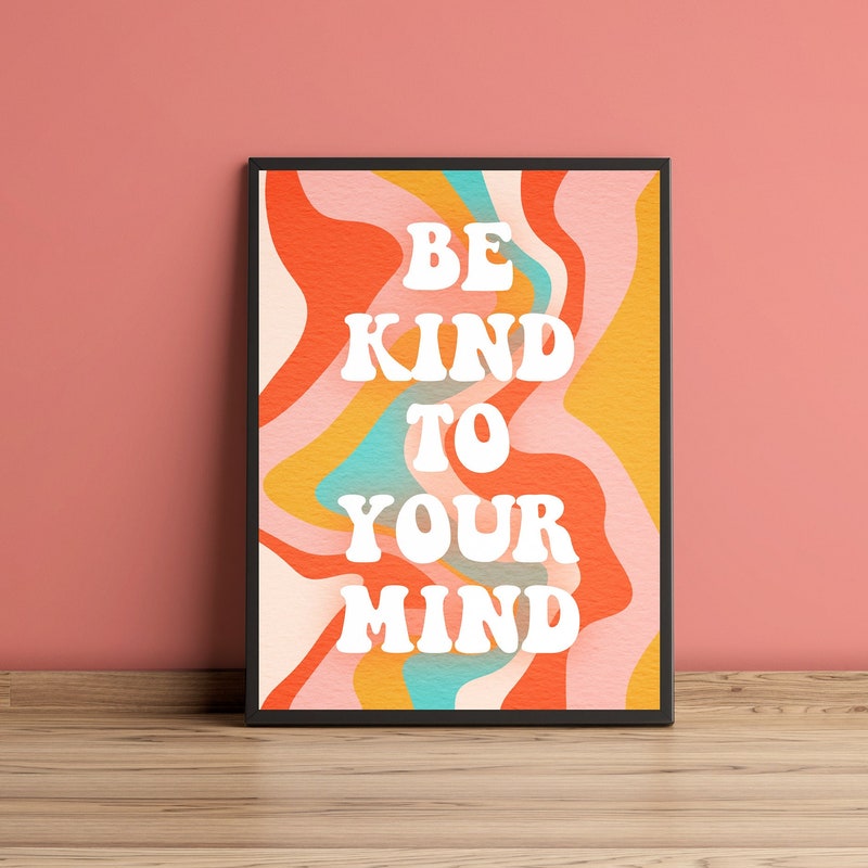 Be Kind Poster - Etsy