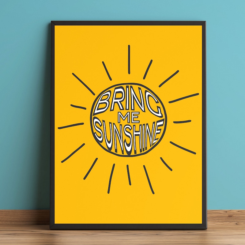 Bring Sunshine - Etsy