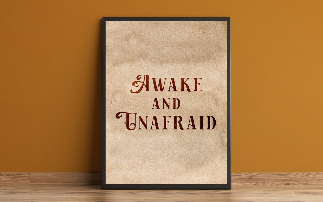 Awake and Unafraid Art Print - My Chemical Romance - Gallery Wall ...