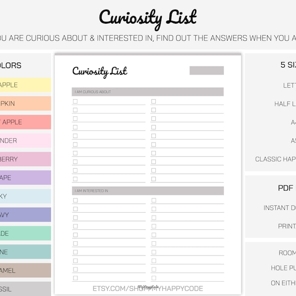 Curiosity - Etsy