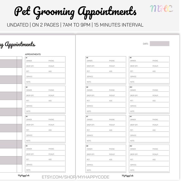 Dog Grooming - Etsy
