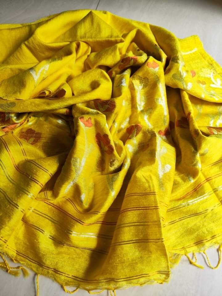 Handloom All Body Design Soft Wash Matka by Reshom Boutique Work ...