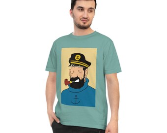 Captain Haddock T Shirt - Etsy