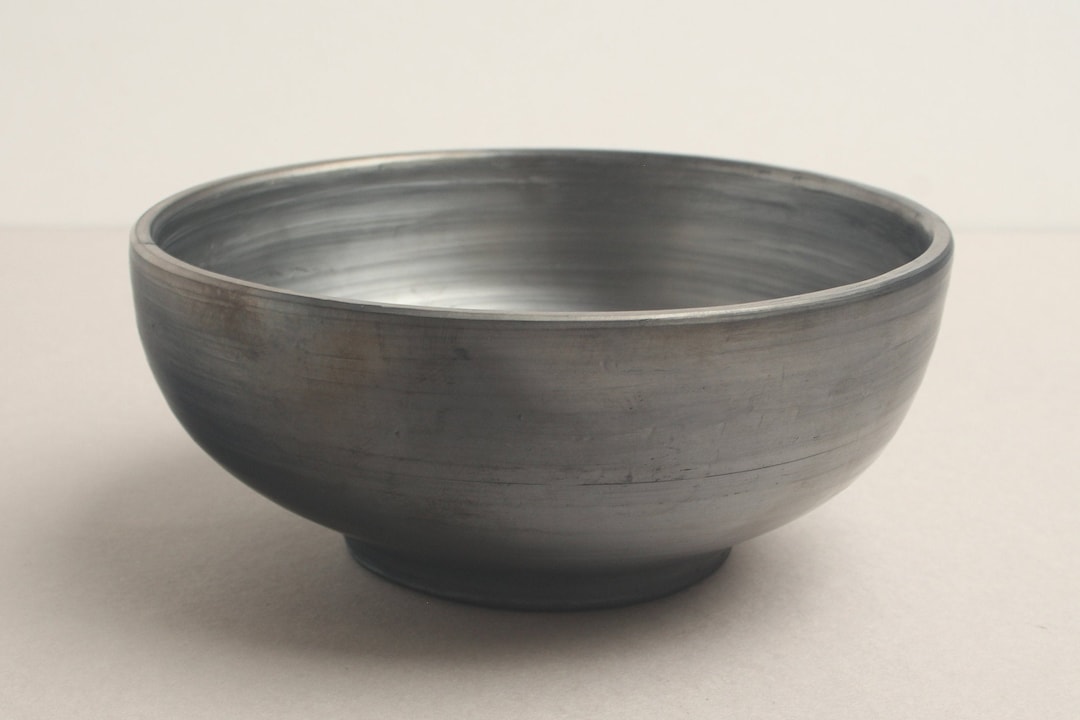 Handmade Black Firing Ceramic Bowl, Black Pottery. - Etsy