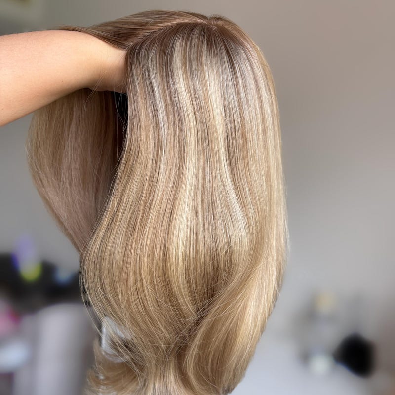 Slavic Hair Wig Silk Top - Etsy