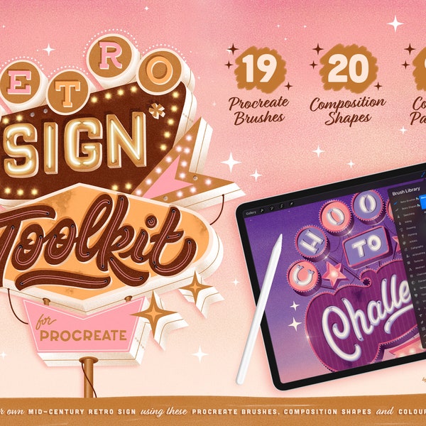 Retro Neon Sign - Etsy