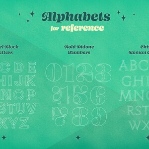 3D Letters Toolkit for Procreate | Procreate Brushes, Stamps, Grain ...