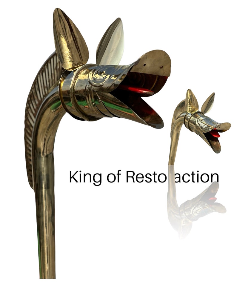 Carnyx Trumpet Handmade Brass Instrument War Trumpet Iron Age Musical ...