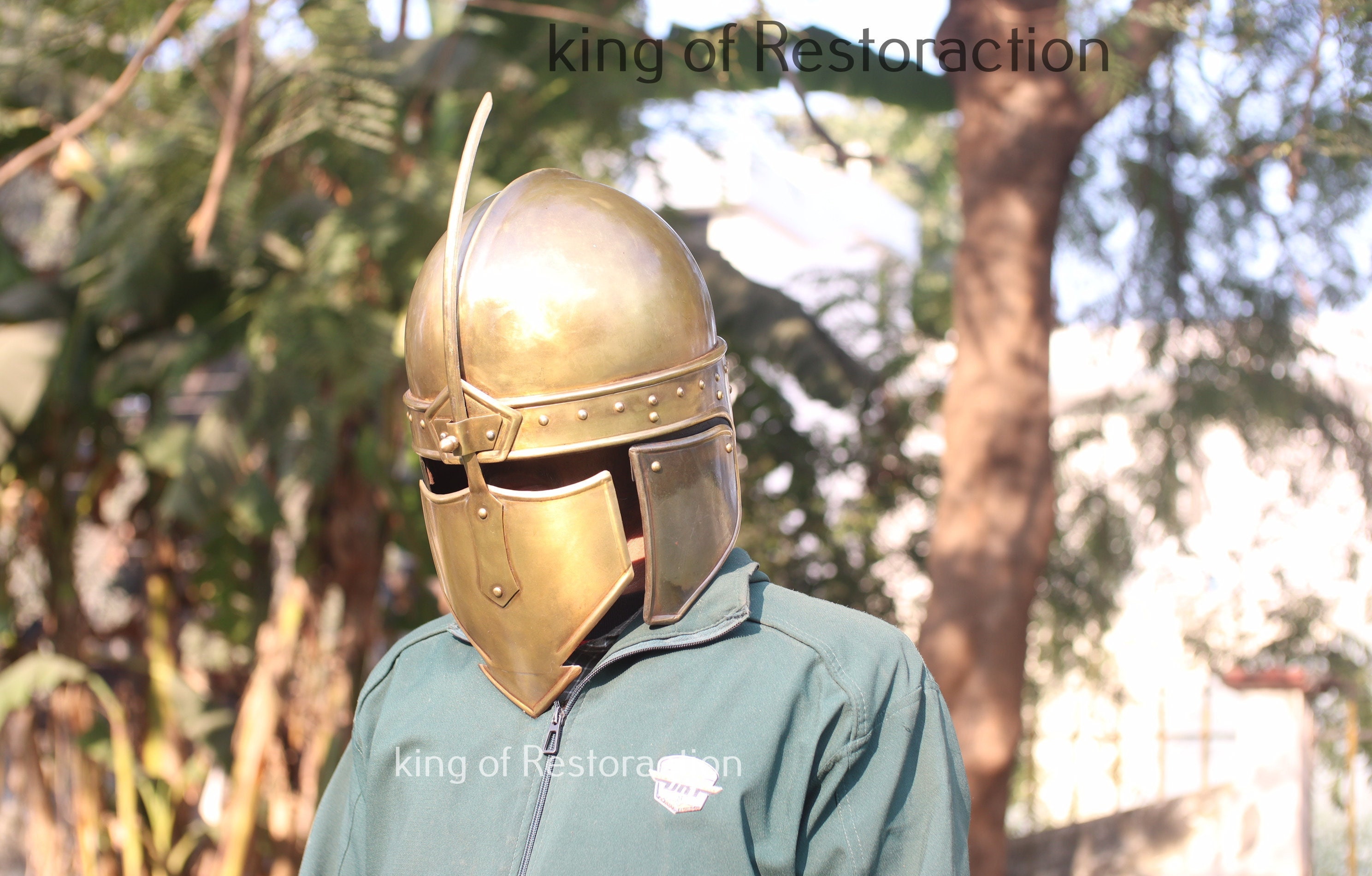 Handmade Knight Warrior Helmet, Viking Norman Unsullied Helm, Medieval ...