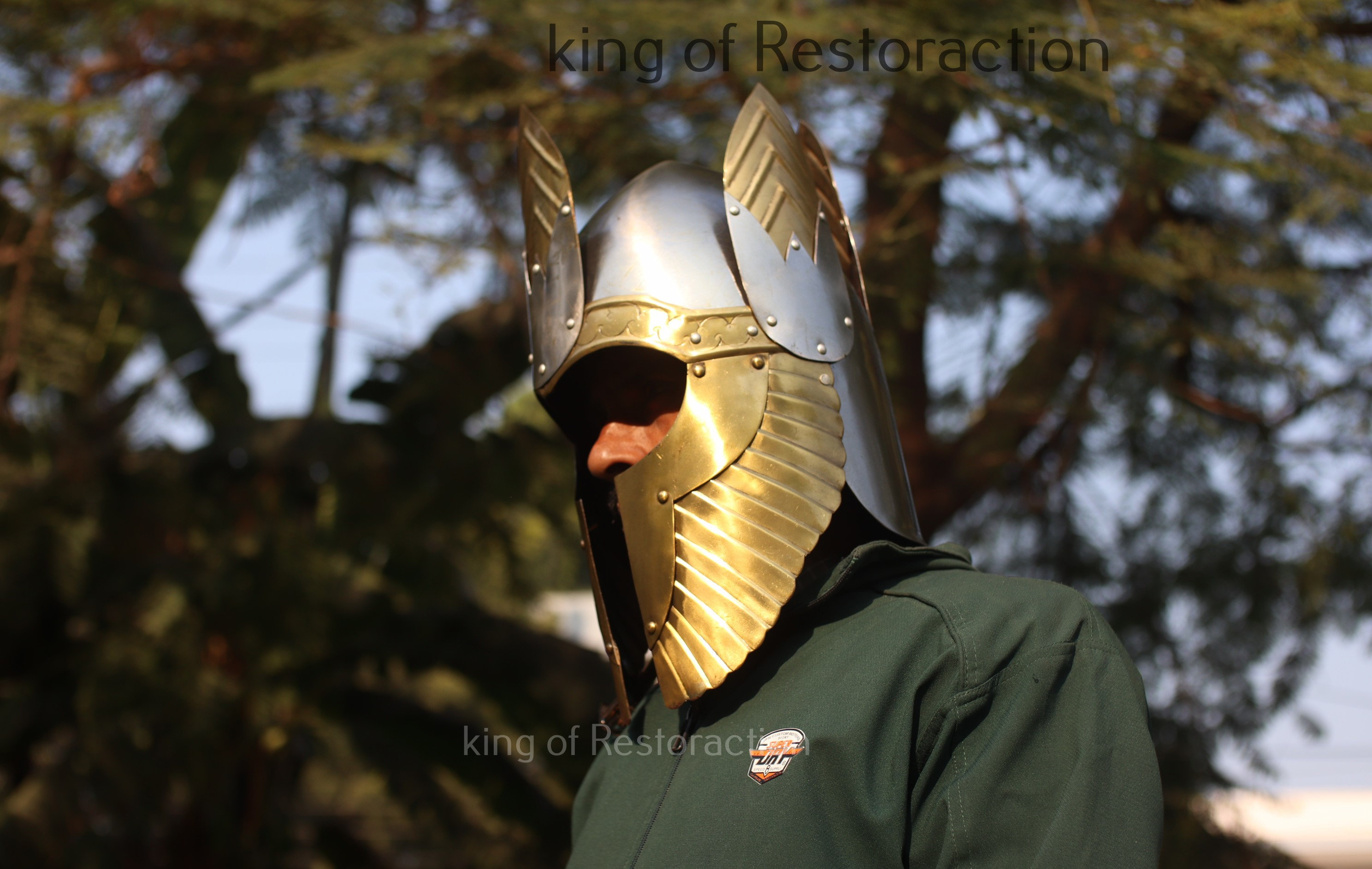 Medieval Crusader Centurion Helmet Inspired, Lord of the Rings Elite ...