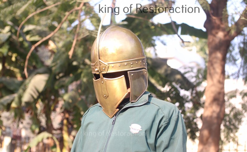 Handmade Knight Warrior Helmet, Viking Norman Unsullied Helm, Medieval ...