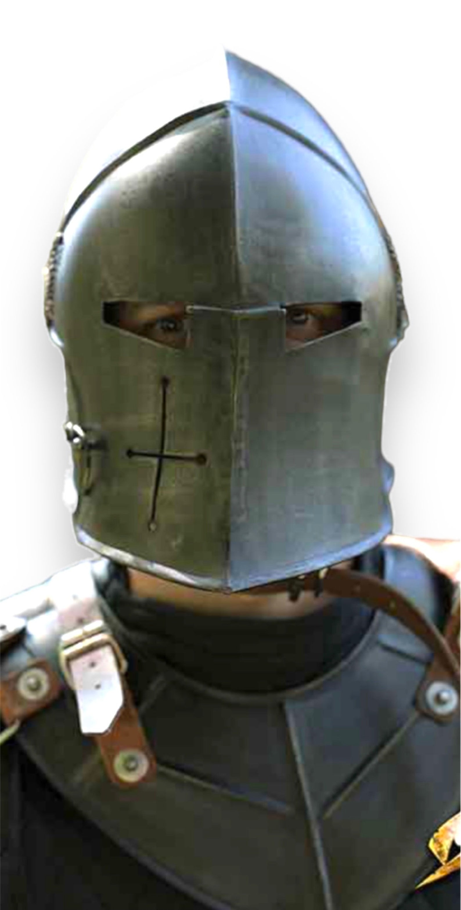 Authentic Medieval Barbuta Helmet Handmade - Etsy
