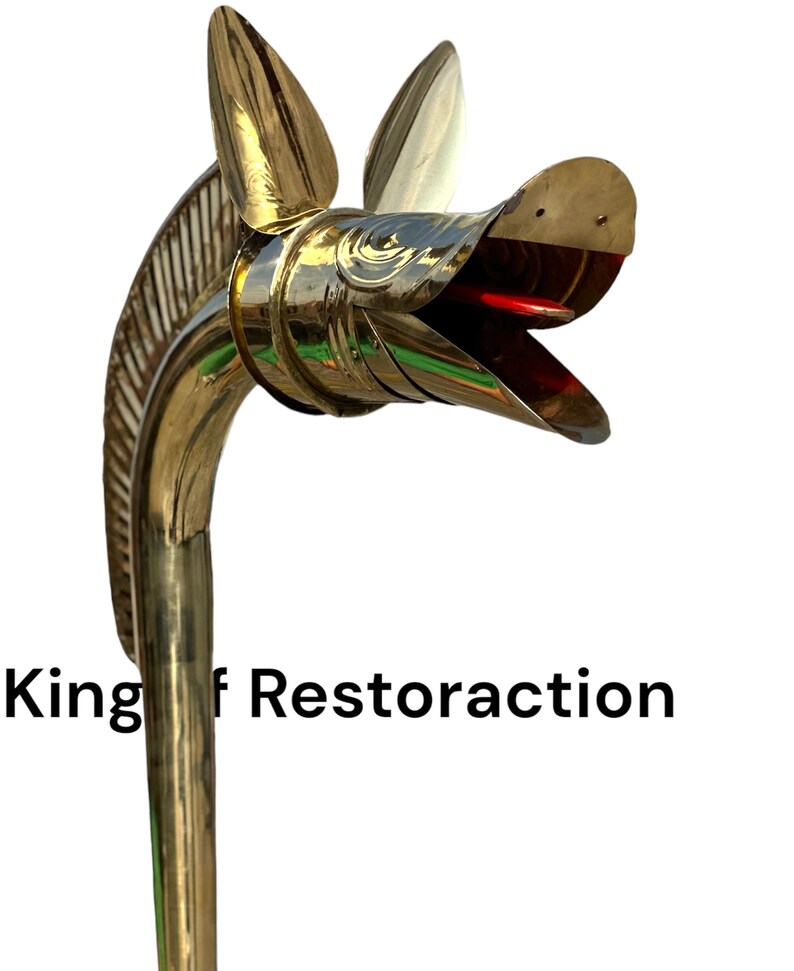 Carnyx Trumpet Handmade Brass Instrument War Trumpet Iron Age Musical ...