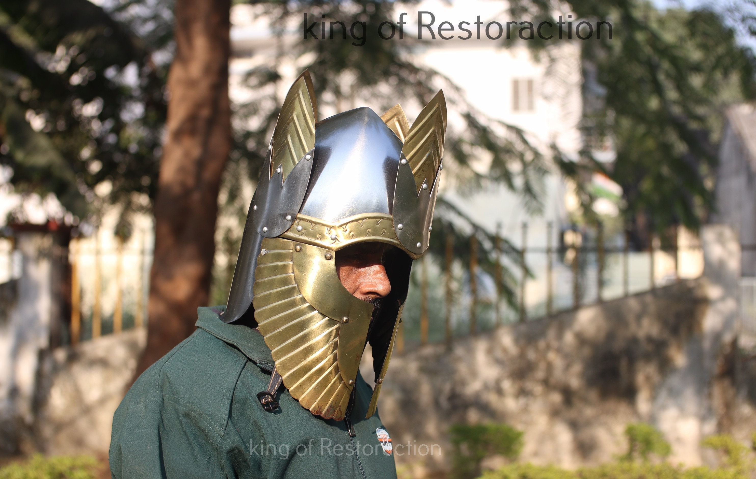 Medieval Crusader Centurion Helmet Inspired, Lord of the Rings Elite ...