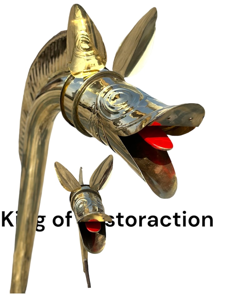 Carnyx Trumpet Handmade Brass Instrument War Trumpet Iron Age Musical ...