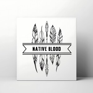 Native Feather Monogram PNG & SVG Clipart Bundle, Letter Monogram SVG ...
