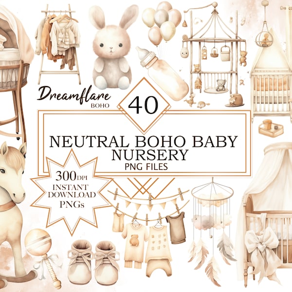 Boho Neutral Nursery - Etsy