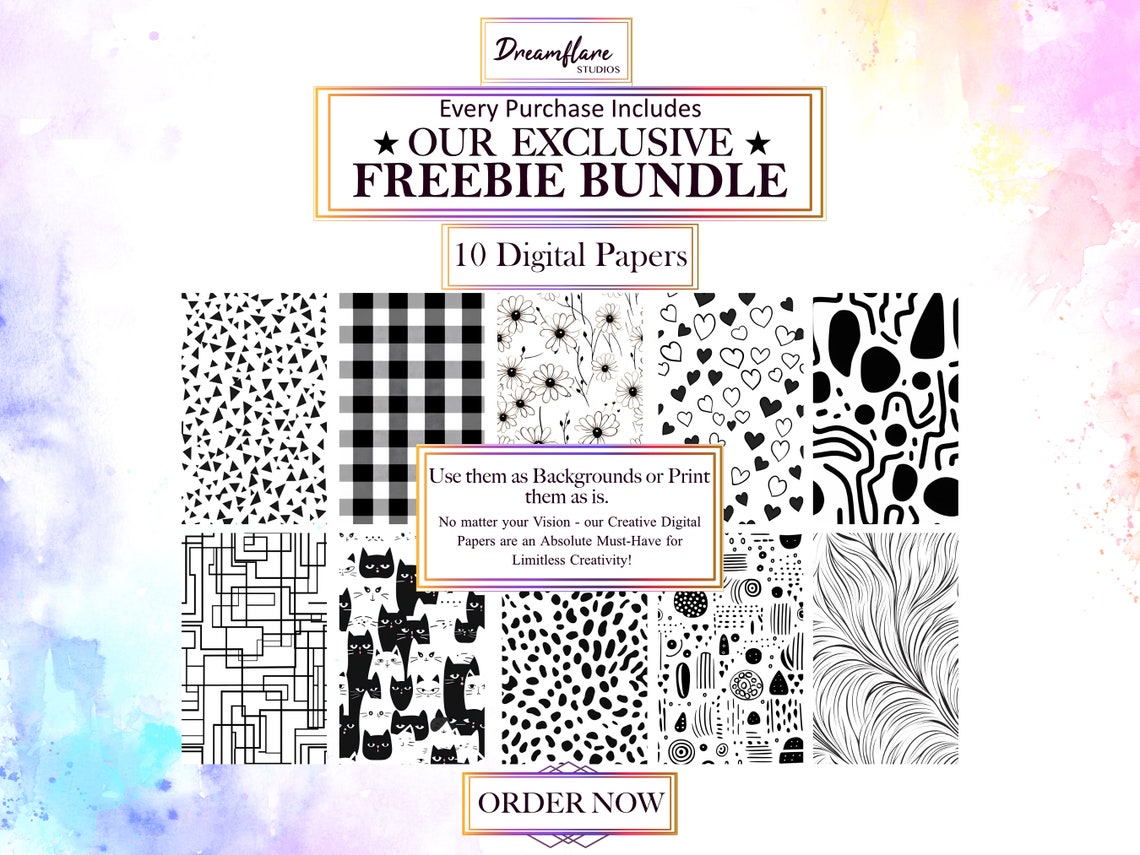 Lineart Easter Eggs PNG & SVG Bundle, Easter Egg SVG, Easter Egg Digi ...