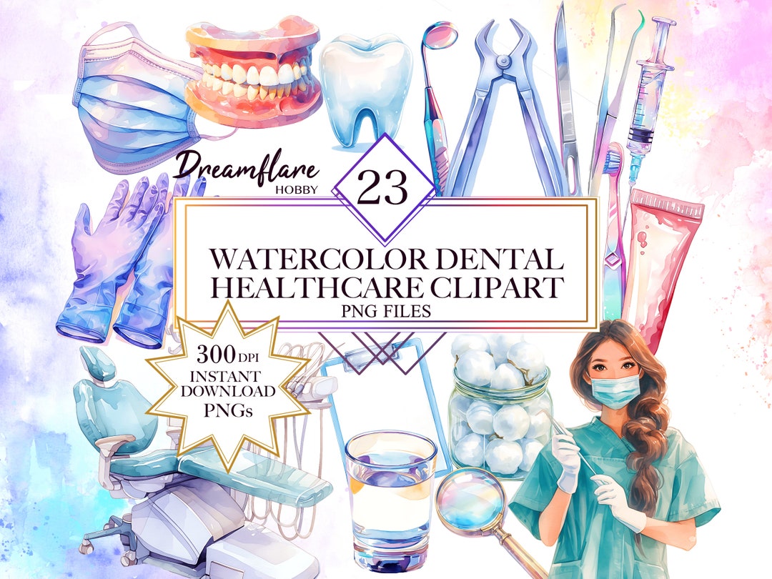 Healthcare Medical Clipart PNG Bundle, Dentist PNG, Doctor Clipart ...