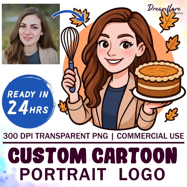 Cartoon Logos - Etsy