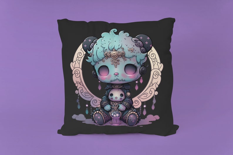 Creepy Cute Pastel Goth PNG SVG Clipart Gothic Digital - Etsy.de