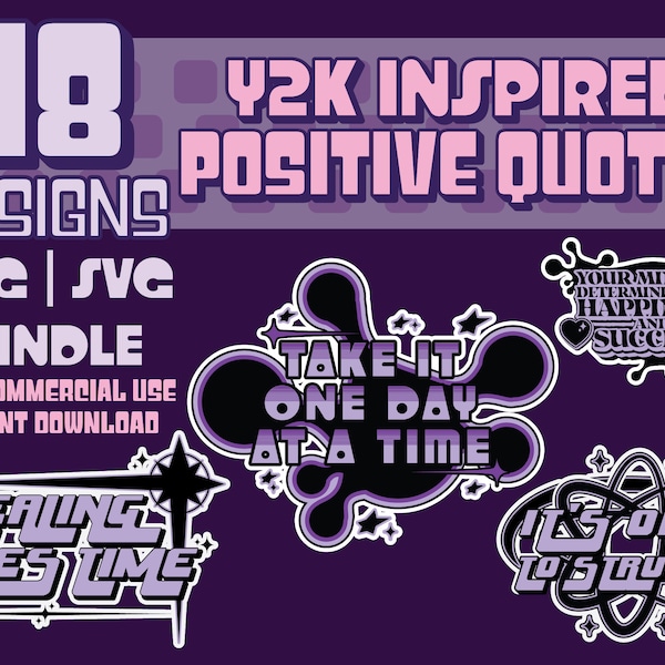 Y2k Aesthetic Vector - Etsy