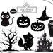 Halloween PNG and SVG Bundle, Halloween Clipart Bundle, Creepy Cute ...