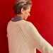 Knitting Pattern for Dual-colored Long Cardigan With Raglan Sleeves - Etsy