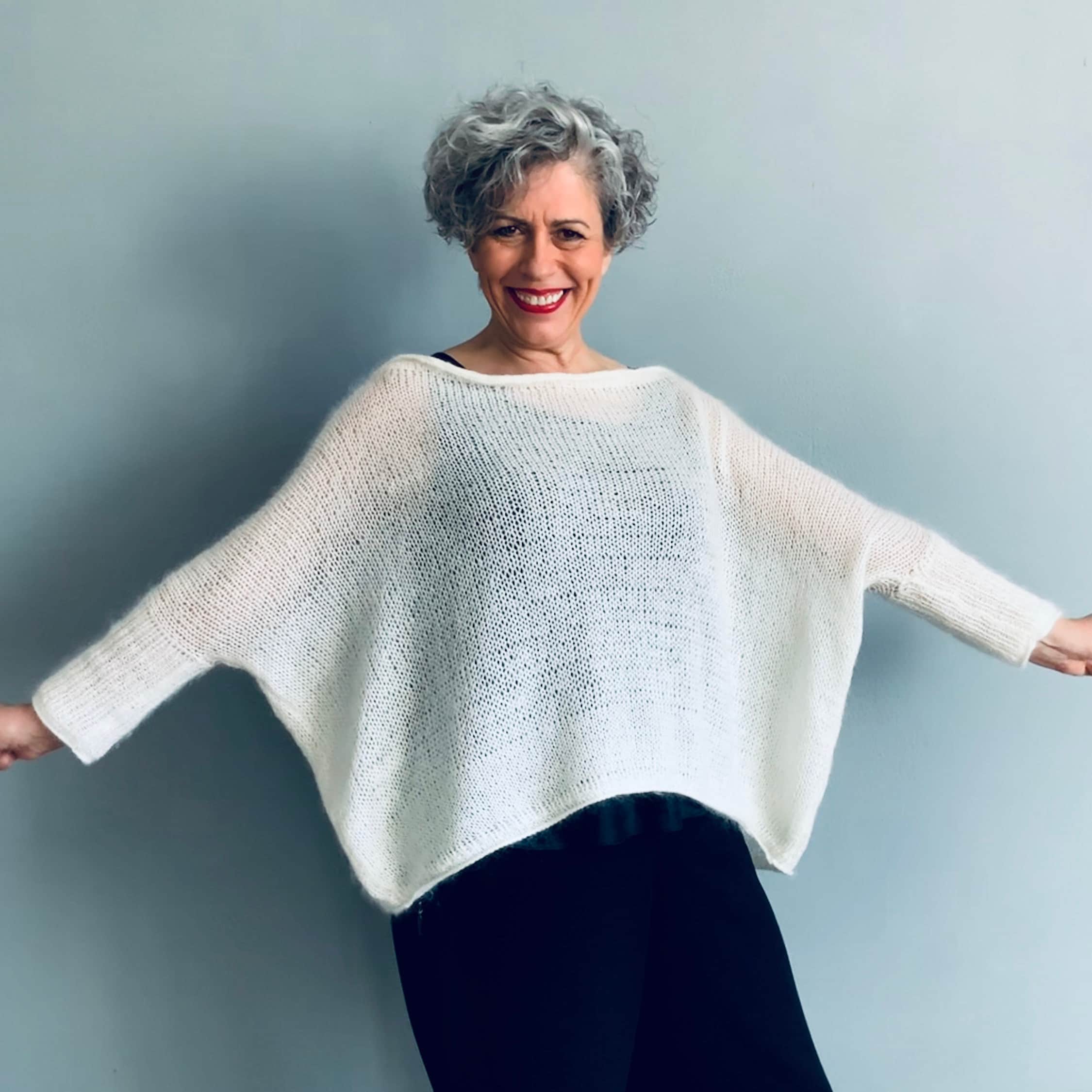 Strickanleitung Oversize Pullover – Einfache Anleitung PDF ...