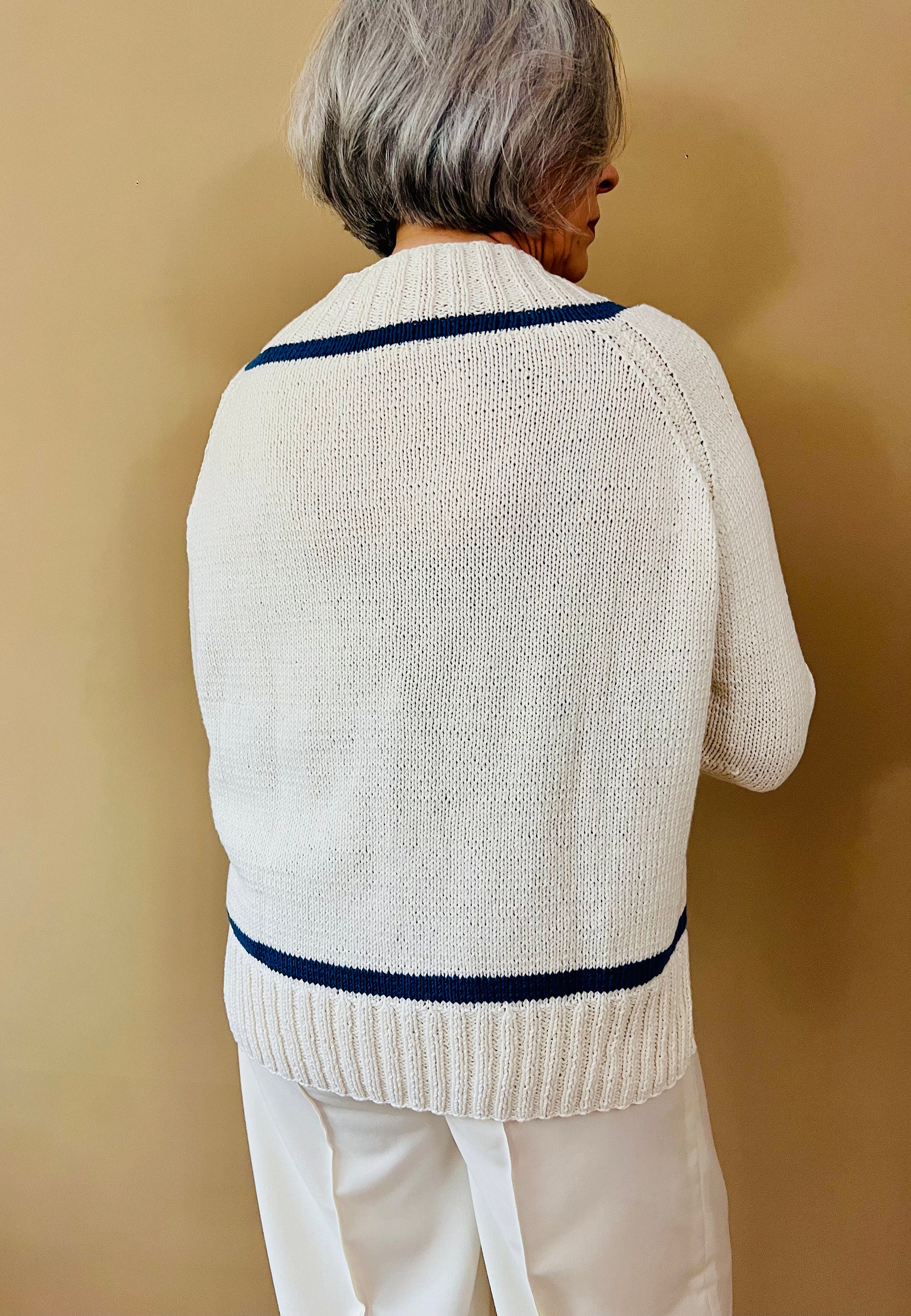 Maritime Summer Sweater in 1920s Style - Knit Classic Elegance From ...