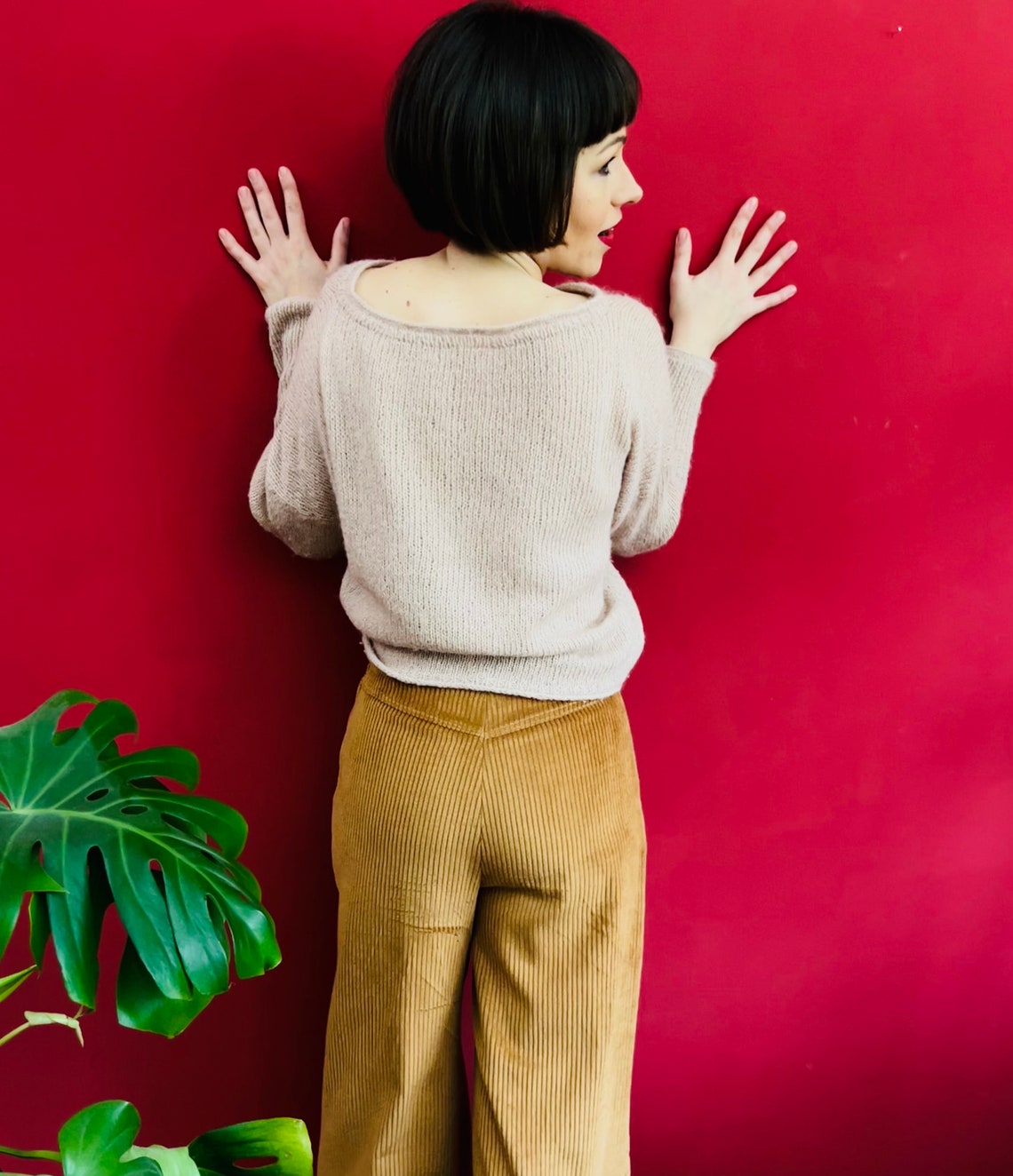 Strickanleitung Pullover mit U-Boot Ausschnitt - Etsy.de