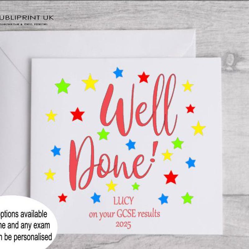 Well Done Card - Etsy UK