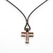 Ruby Cross Necklace 18k White Gold, Men Cross Necklace, Solid 18k Gold ...