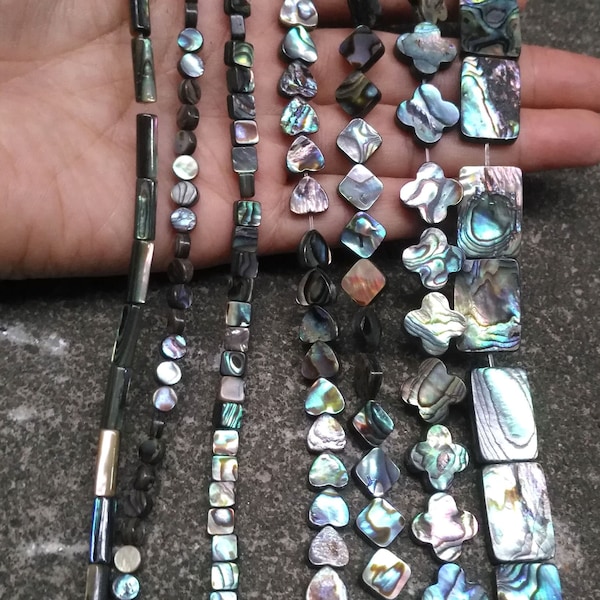 Abalone Shell Beads - Etsy