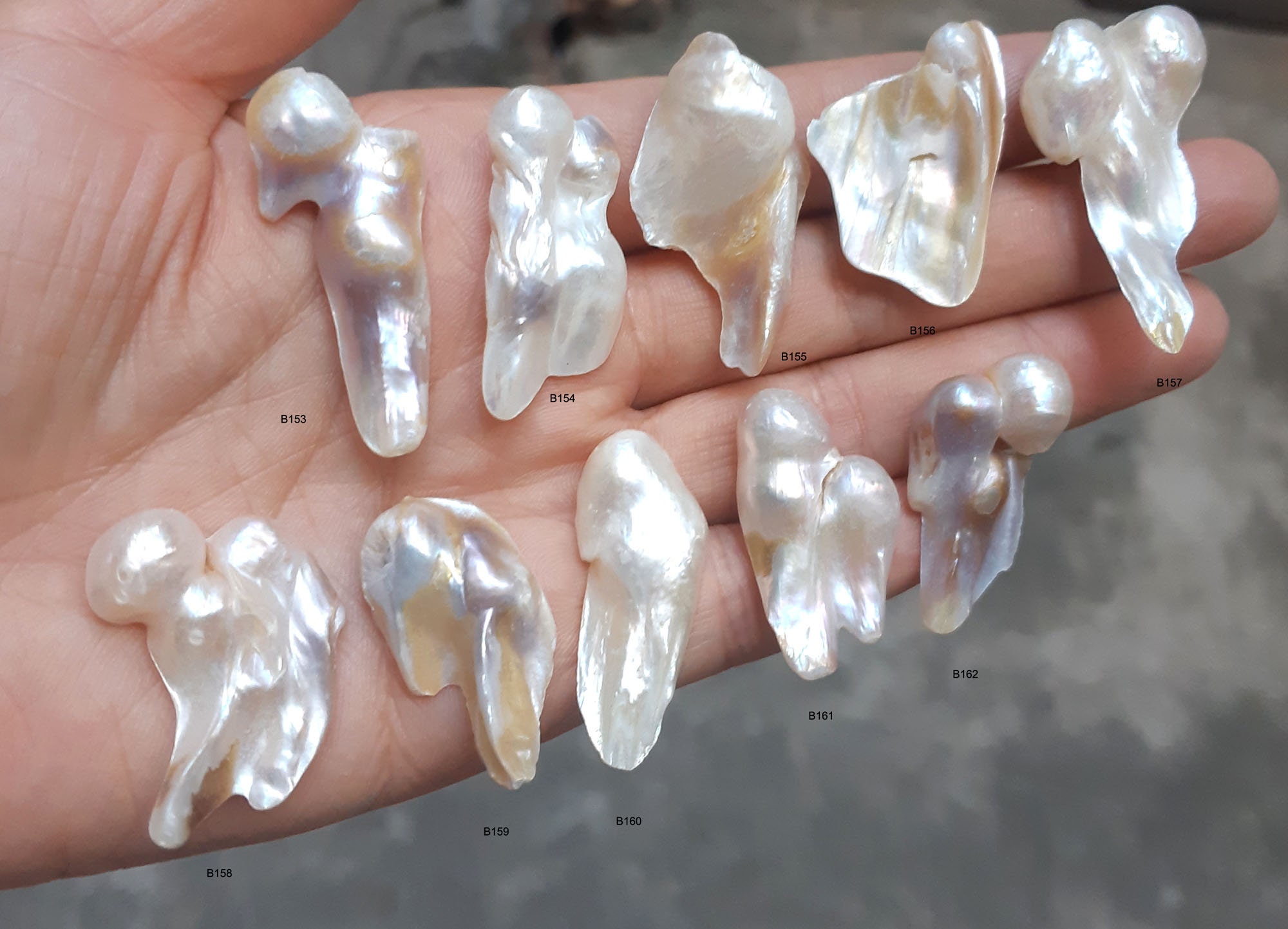 Genuine Freshwater Pearl, Large Baroque Pearls, Undrilled, Big Pearl ...