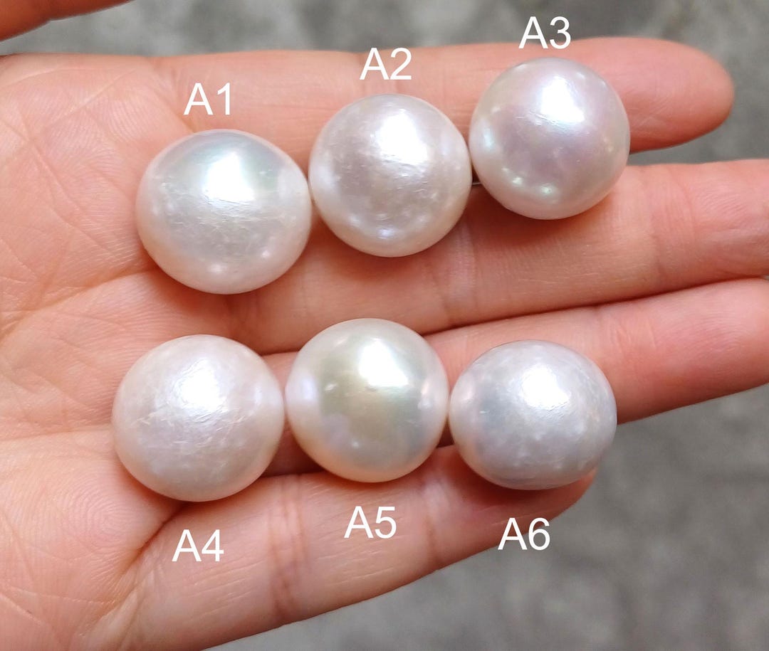 17.5-19mm Super Large Pearl, off Round Pearl, White Natural Pearl ...