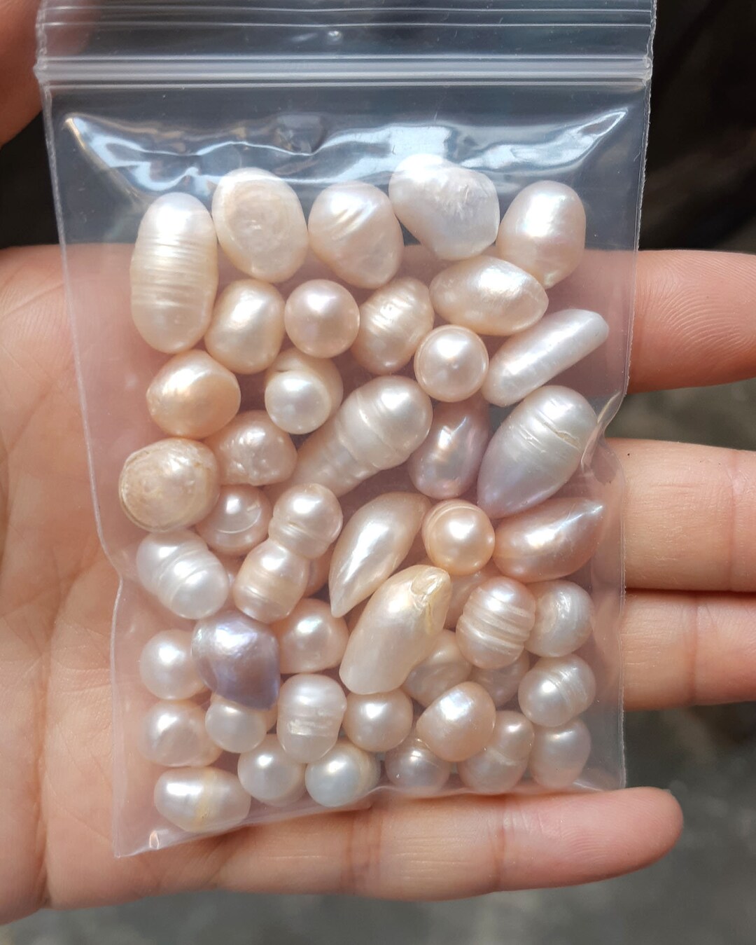 6-20mm Pearls, Undrilled, Genuine Freshwater Pearl, No Hole, Loose ...