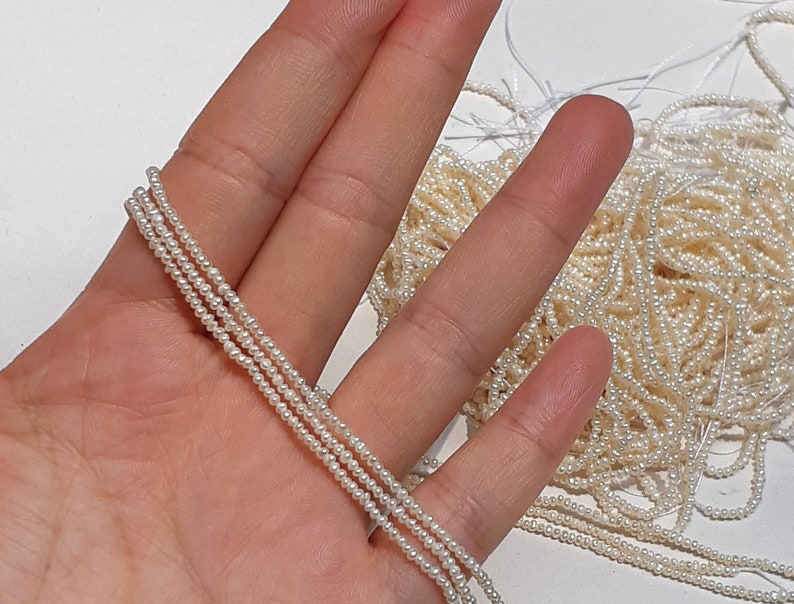 1-1.8mm Seed Pearl Smallest Freshwater Pearl Tiny Pearls - Etsy