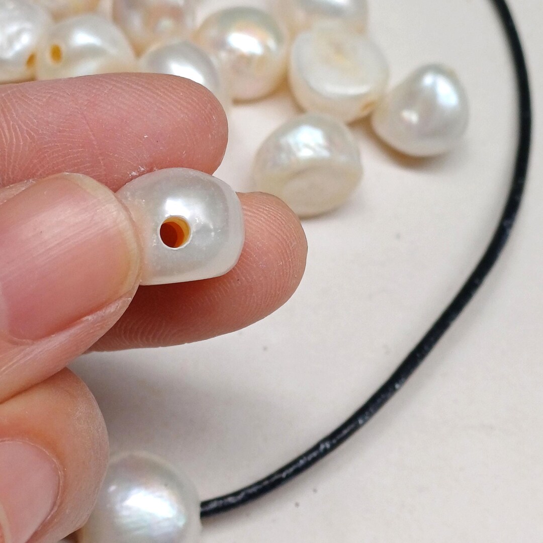 12-13mm Large Hole Pearls, Loose Freshwater Pearls, Irregular Pearls ...