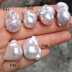 14-20x 20-35mm AA Quality Huge Unique Fire Flameball Baroque Pearl ...