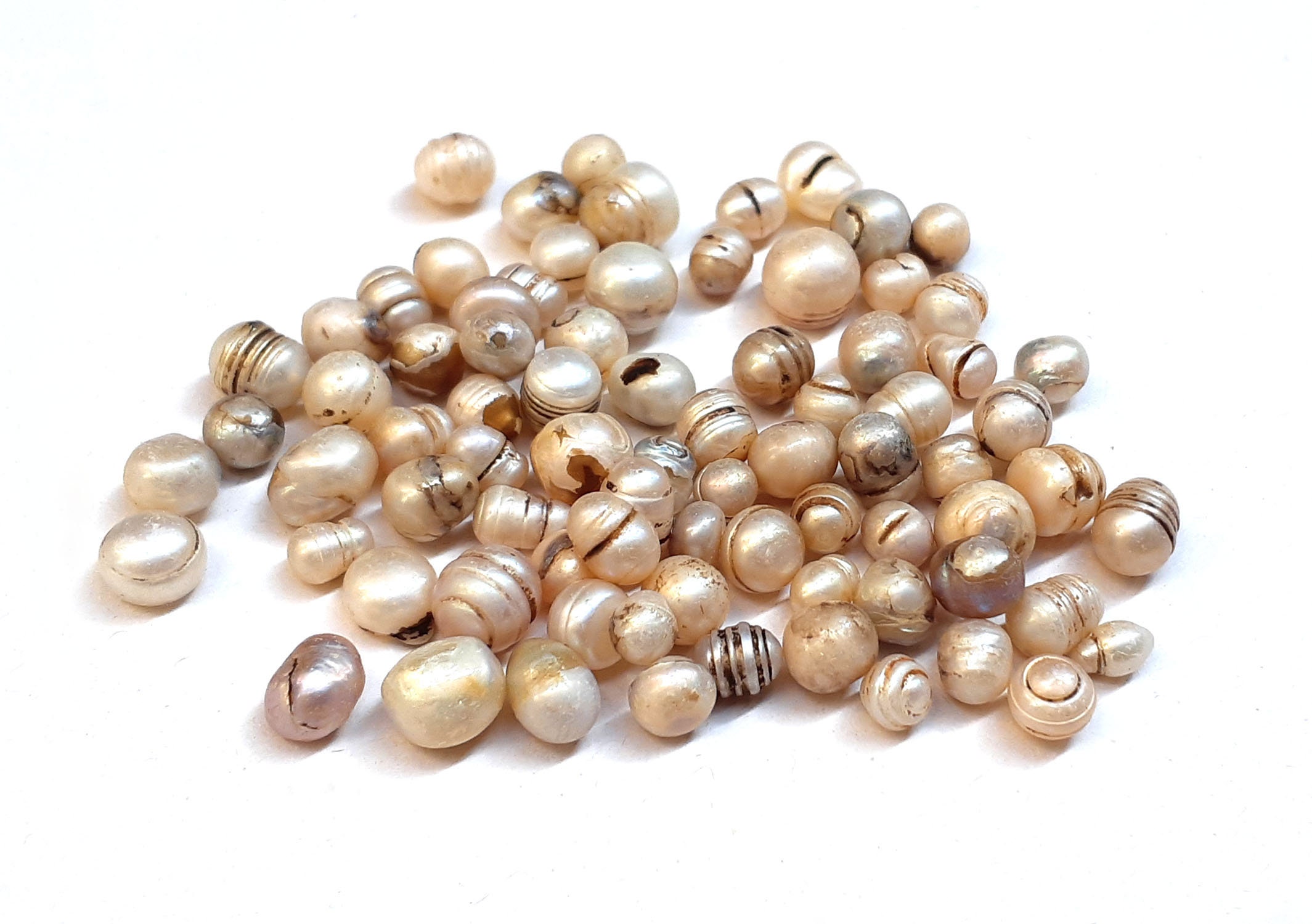 3-18mm Unpolished Pearls Rough Pearls Genuine Freshwater - Etsy