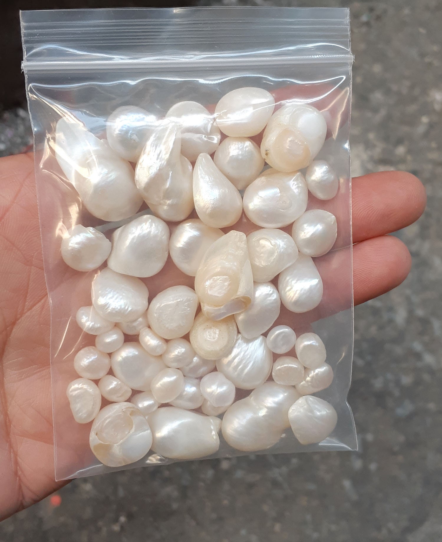 4-20mm Undrilled Pearls White Freshwater Pearls No Hole - Etsy