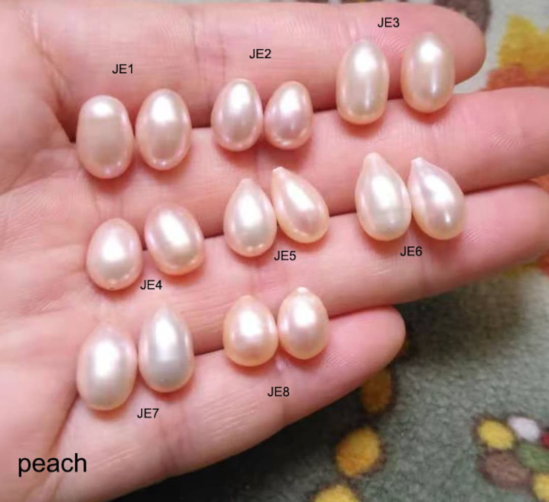 6-9mm Drop Pearl Beads,tear Drop Shape Loose Pearls,freshwater Pearl ...