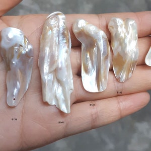 Genuine Freshwater Pearl, Large Baroque Pearls, Undrilled, Big Pearl ...