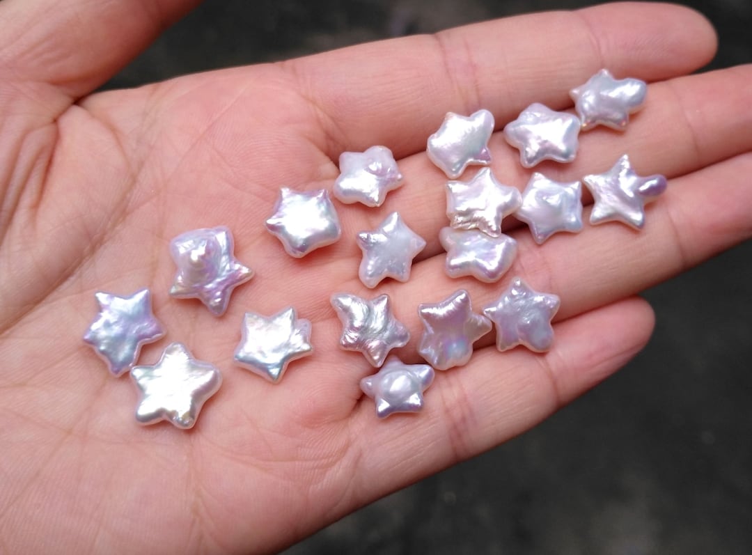 Natural Baroque Star-shaped Pearls PB1828 - Etsy
