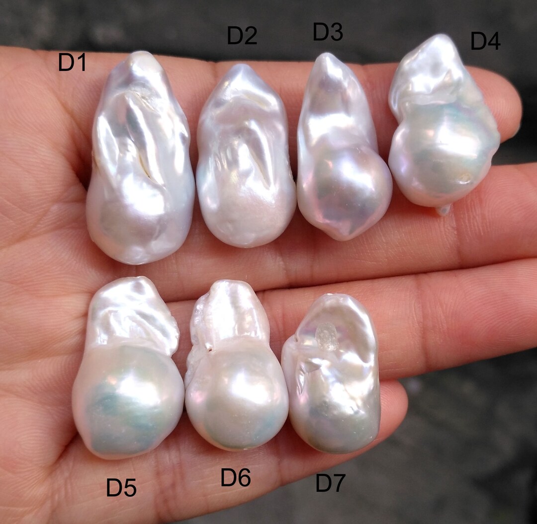 Drop Baroque Pearl// AA Baroque Fresh Water Pearl Bead// 14-18x 16-25mm ...