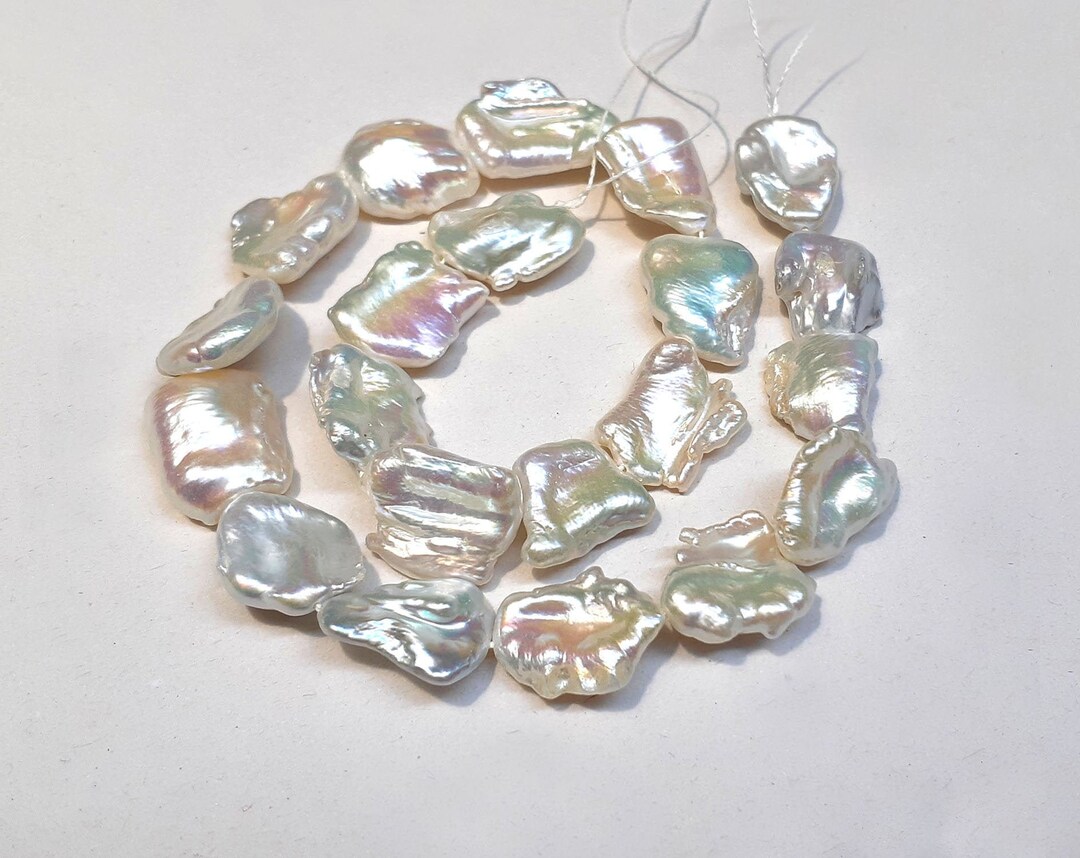 10-20mm Big Irregular Baroque Pearl Beads,irregular Pearl Beads,genuine ...